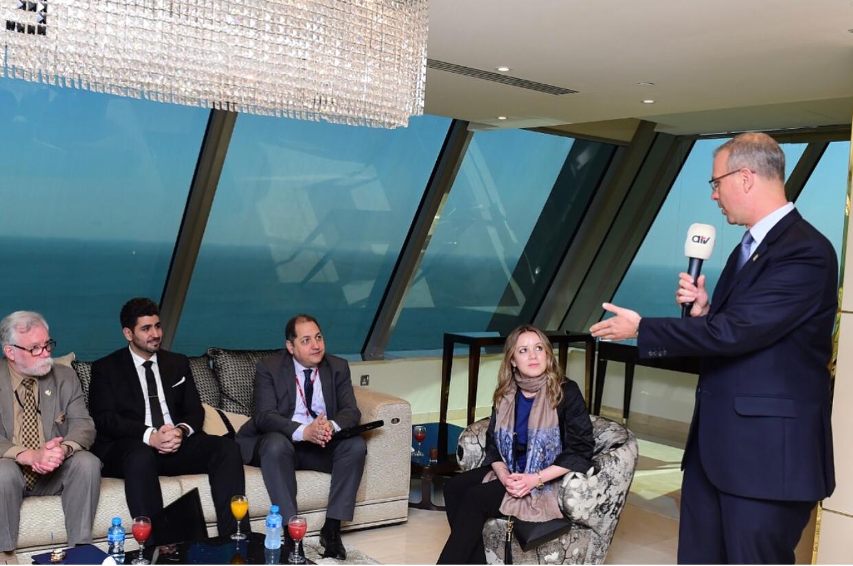 The Canadian Ambassador’s visit to Al-Seef Hospital to congratulate us ...